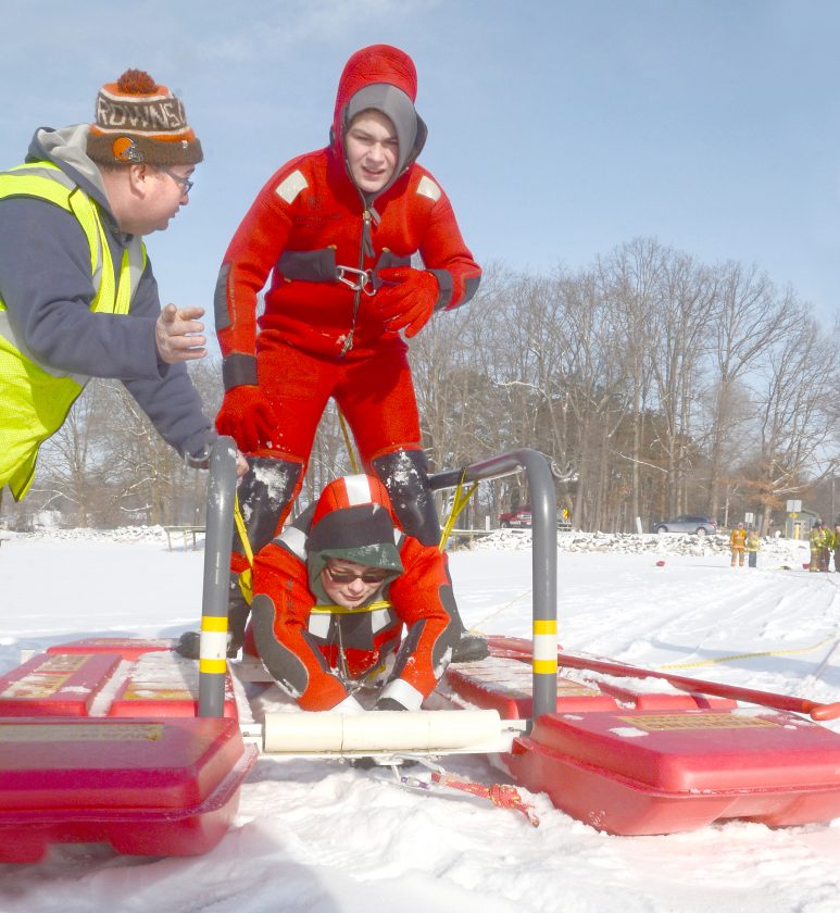 Ice Rescue Training | News, Sports, Jobs - Morning Journal